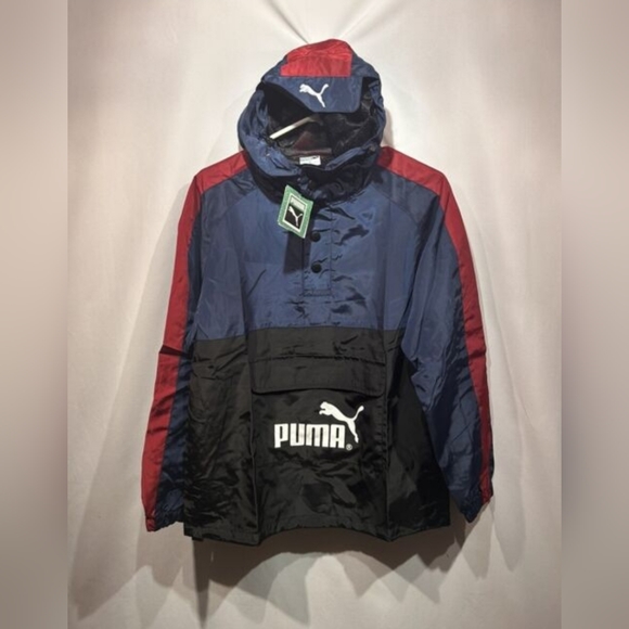 Puma | Jackets & Coats | Puma Activewear Windbreaker With Hoodm | Poshmark